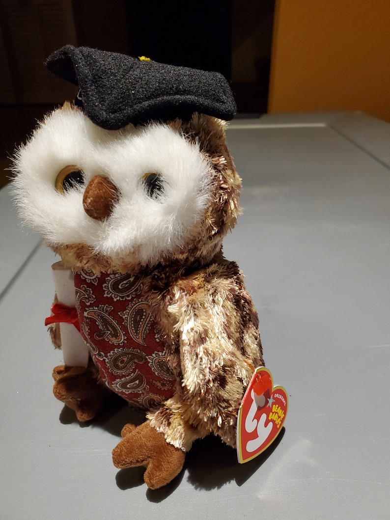 TY Beanie Babies Owl. Smarty. Class of 2005. New With the Tag. - Etsy