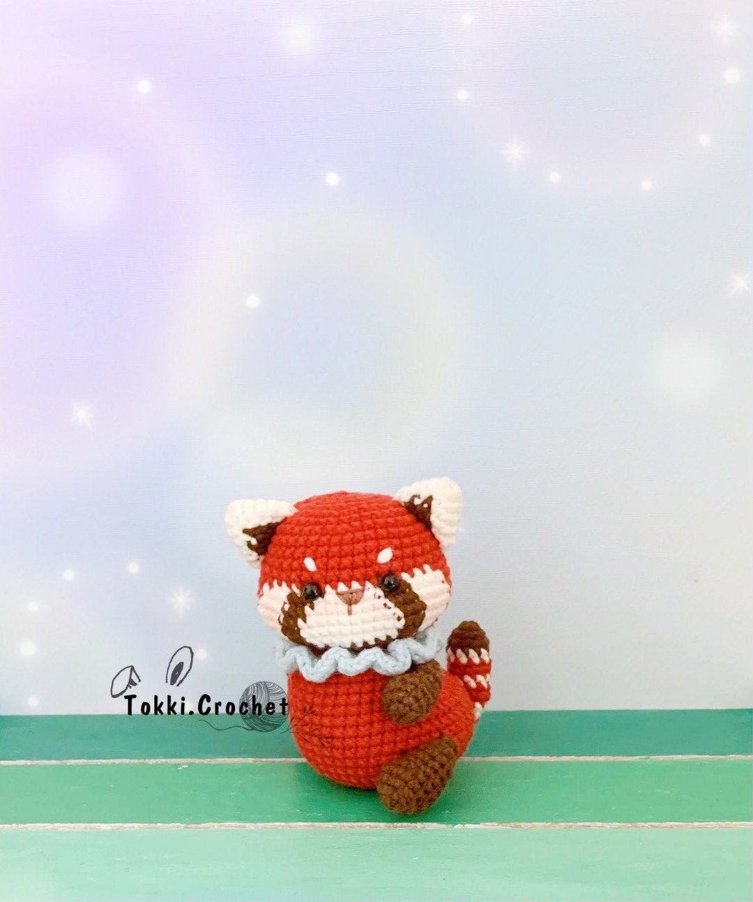 Crochet PATTERN Tiny Chubby Red Panda PDF / ENGLISH . Crochet Pattern ...