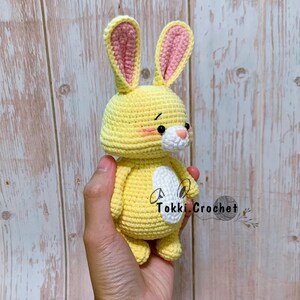 Crochet PATTERN Rabbit PDF / ENGLISH . Crochet Pattern by Tokkicrochet ...