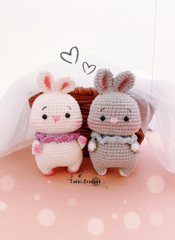 Crochet Pattern Little Bunny PDF / ENGLISH KOREAN . - Etsy