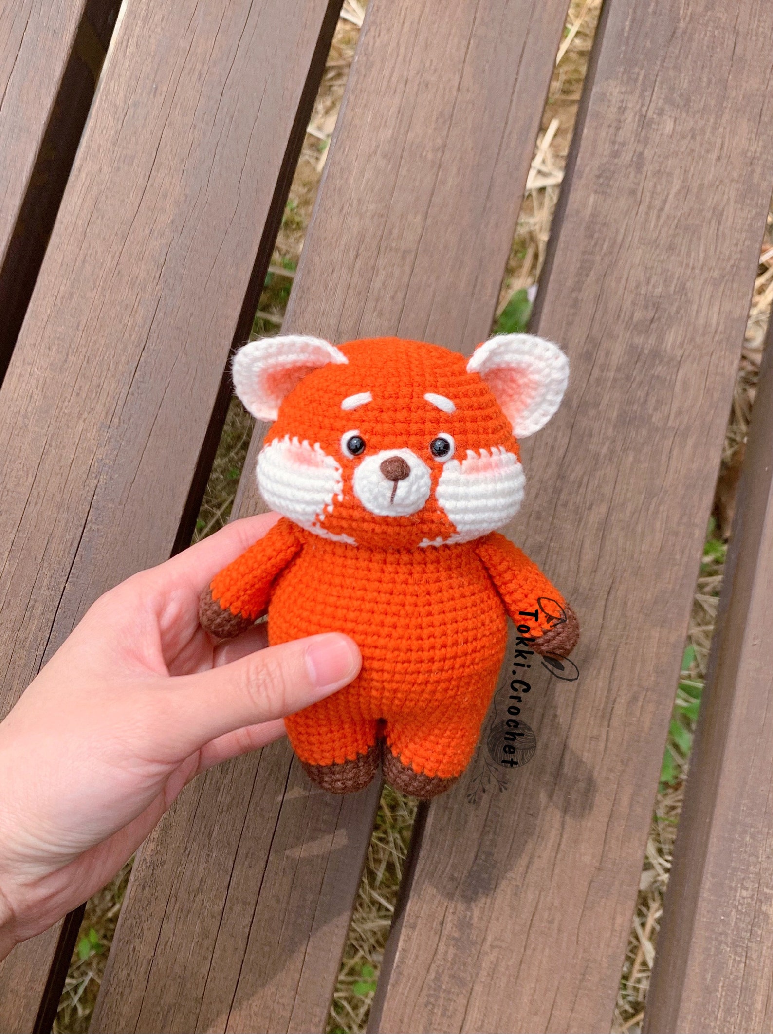 Crochet PATTERN Red Panda PDF / ENGLISH . Crochet Pattern - Etsy