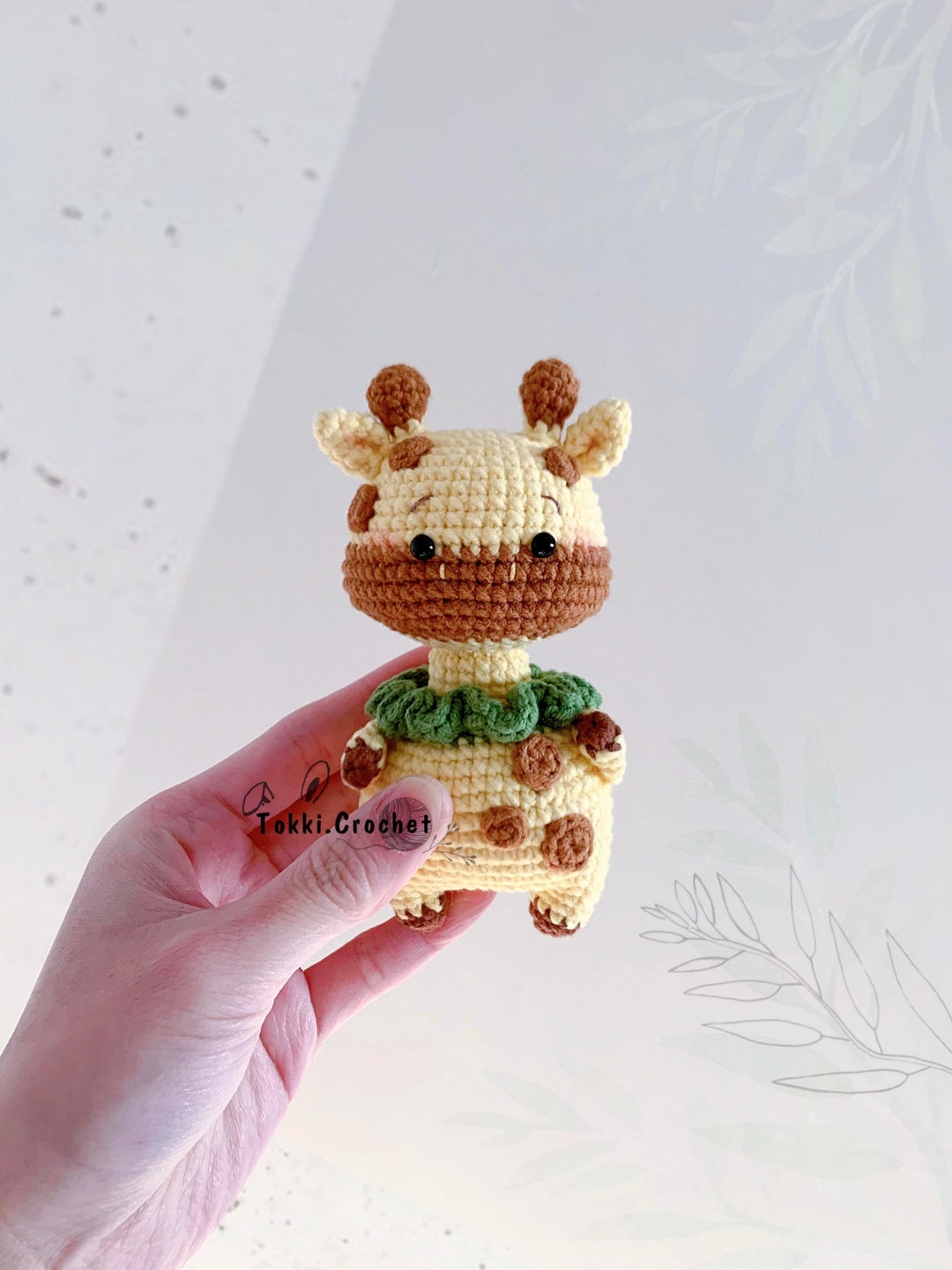 Crochet PATTERN Little Giraffe( PDF / ENGLISH ). Crochet Pattern by ...