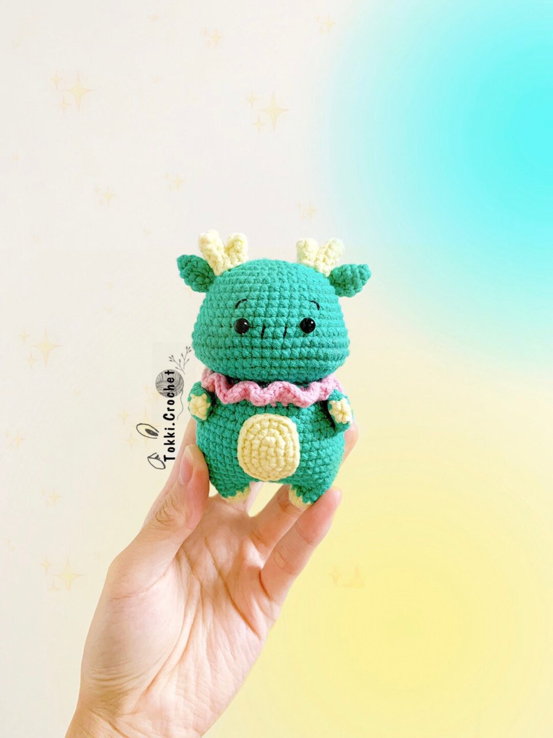 Crochet PATTERN Little Dragon ( PDF / ENGLISH ). Crochet Pattern by ...