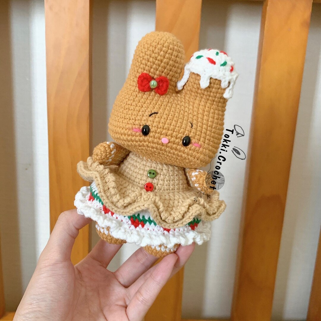 Crochet PATTERN Ginger Bunny - Christmas ( PDF / ENGLISH ). Crochet ...