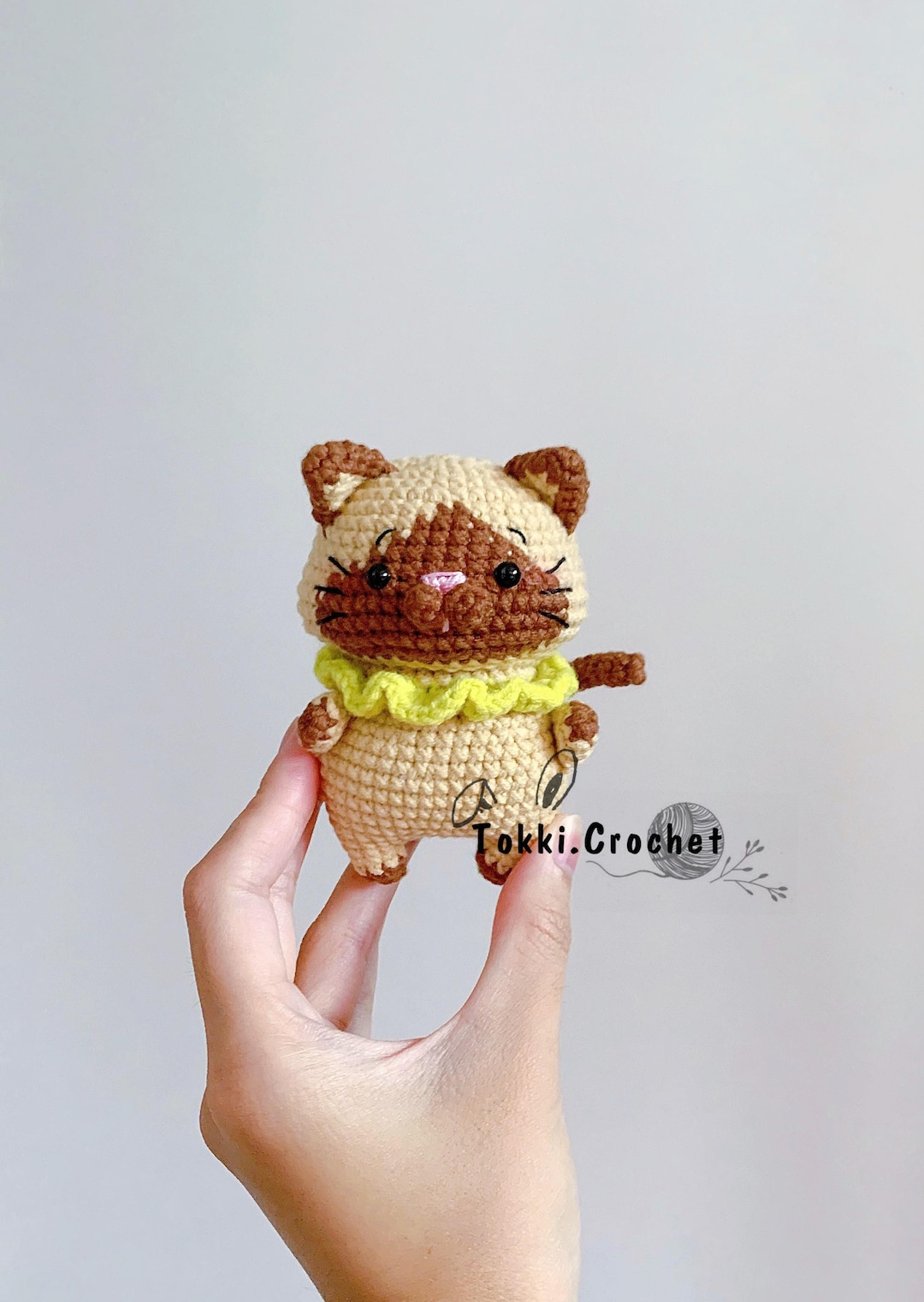 Crochet PATTERN Hazelnut the Cat ( PDF / ENGLISH ). Crochet Pattern by ...