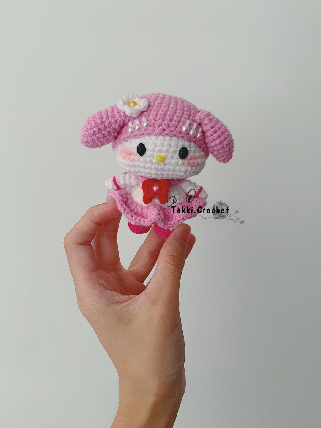 Crochet PATTERN Sailor Pink Bunny ( PDF / ENGLISH ). Crochet Pattern by ...