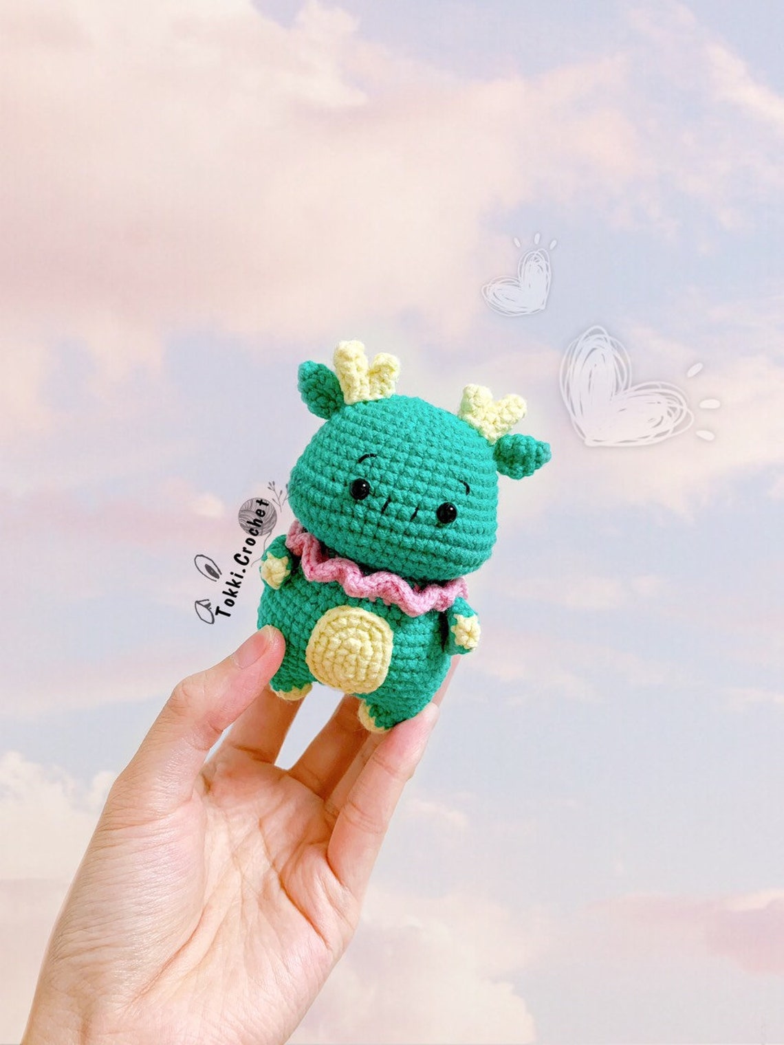 Crochet PATTERN Little Dragon PDF / ENGLISH . Crochet - Etsy