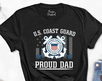 Coast Guard Dad Shirt - Etsy