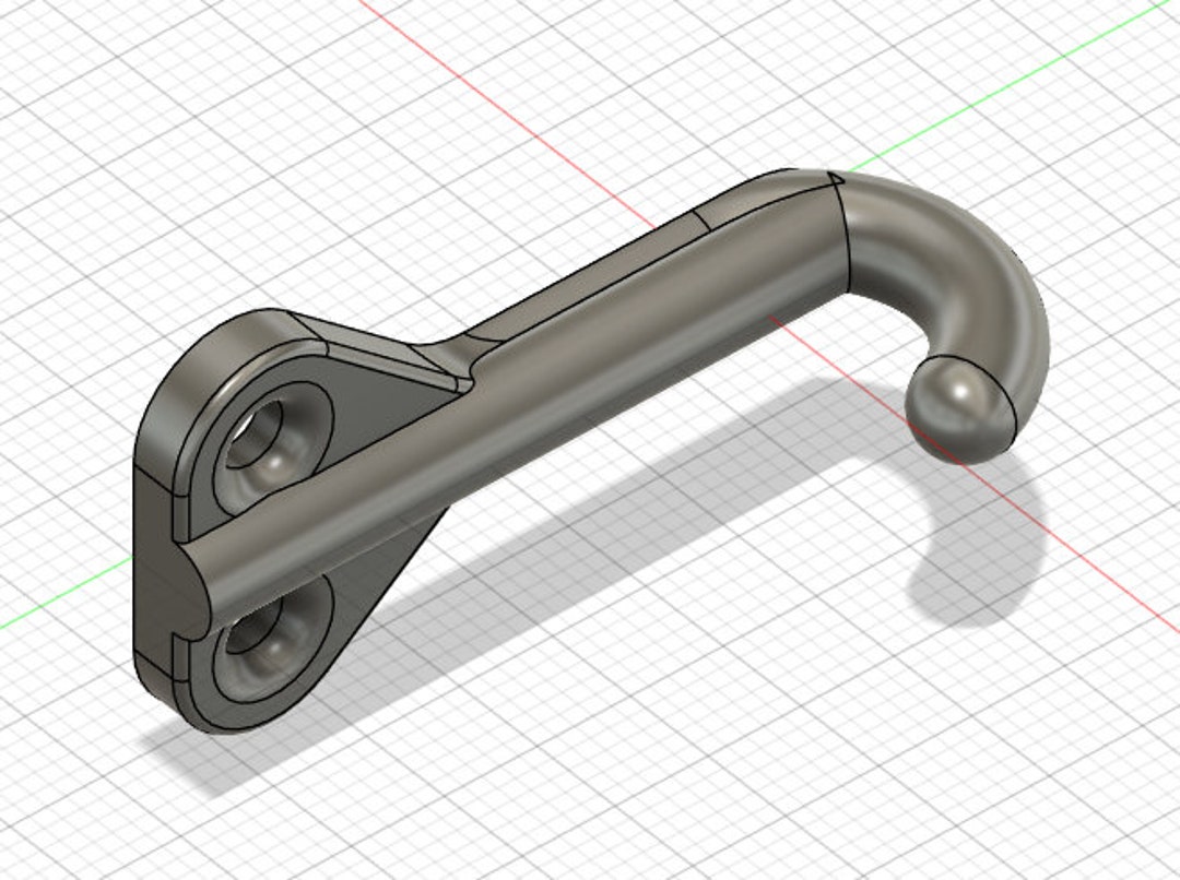 Digital File Download!! Instant Download - 2 Screw Hook 3d Print ...