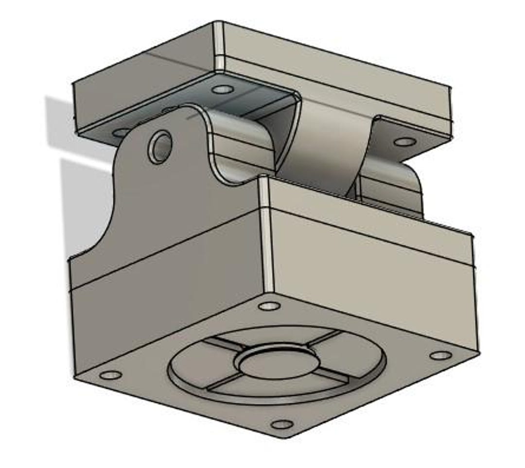 Digital Download File - STL - Block and Swivel Mounting Design - Etsy