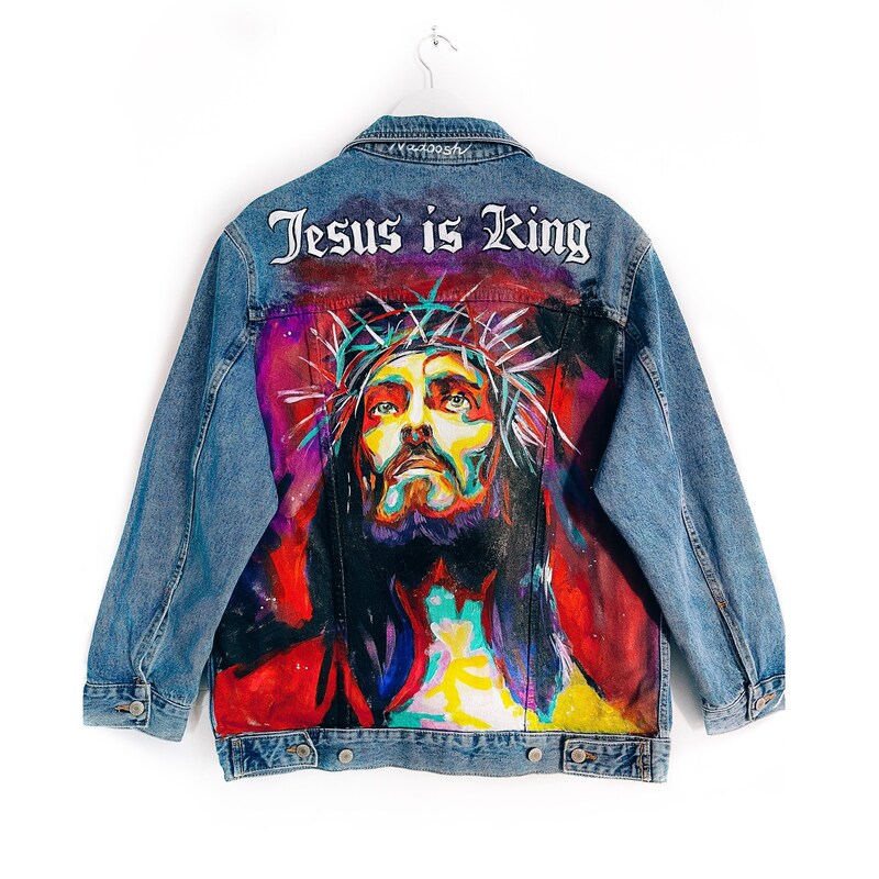 Jesus Button Shirt - Etsy