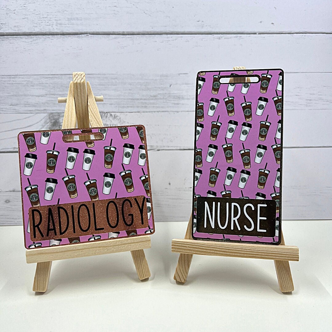 Custom Badge Buddy - Starbucks Badge Buddy - Marker Parker - ID Badge ...