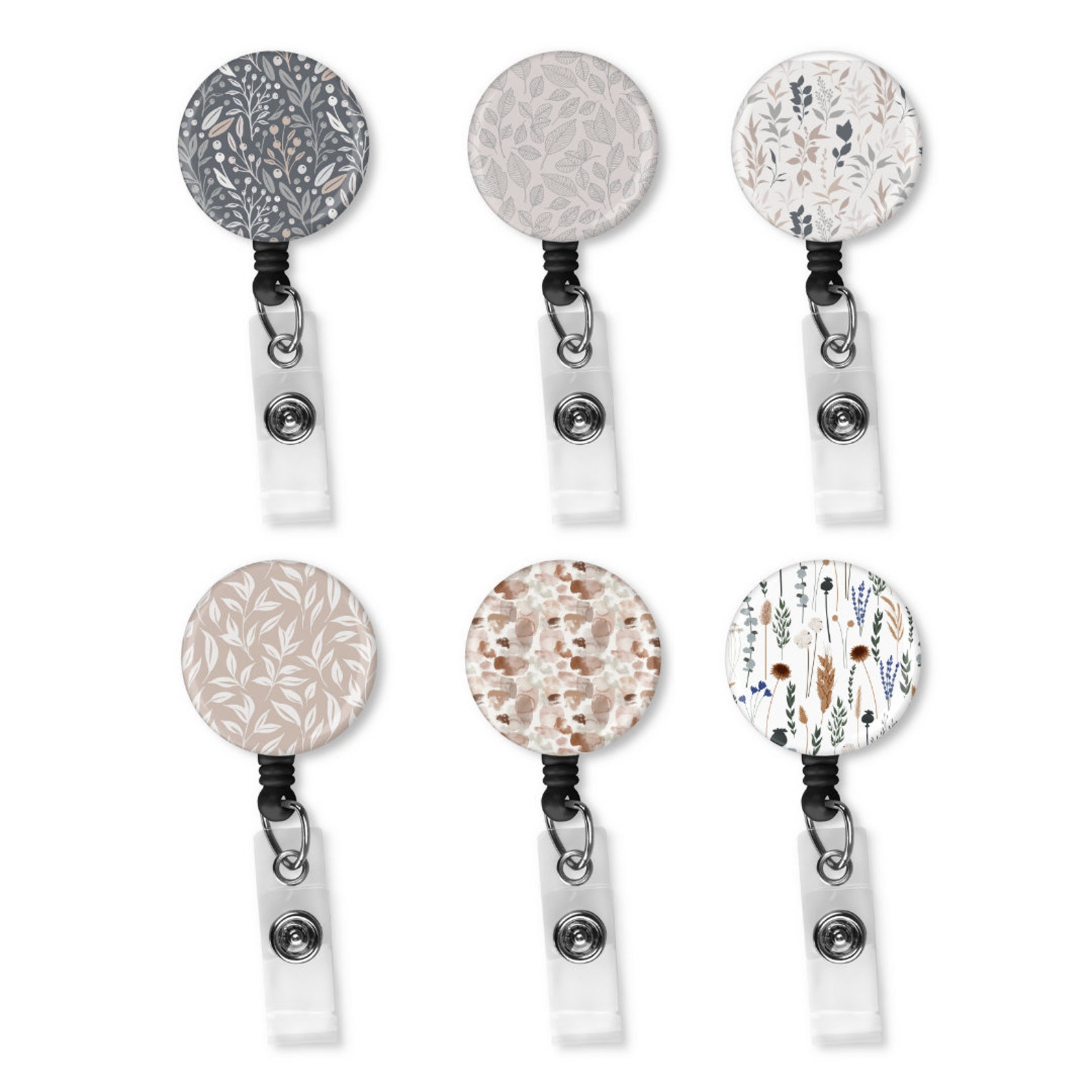 Custom Badge Buddy BOHO Badge Buddy Modern Badge Buddy Marker Parker ID ...