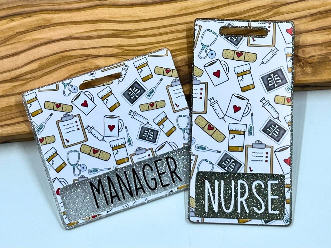 Custom Badge Buddy - Medical Kit Badge Buddy - Nurse Badge Buddy ...