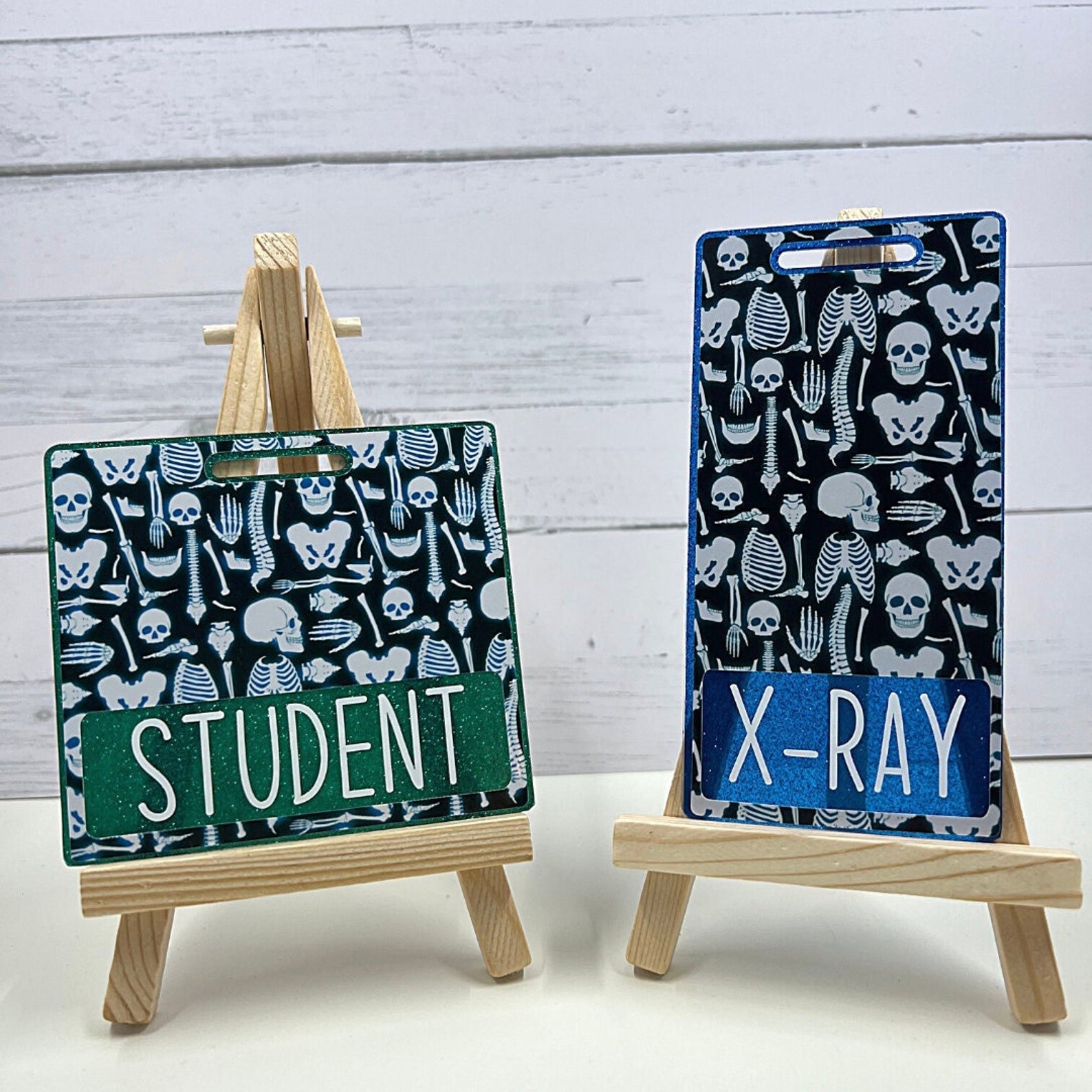 Custom Badge Buddy Skeleton Badge Buddy Xray Badge Buddy - Etsy