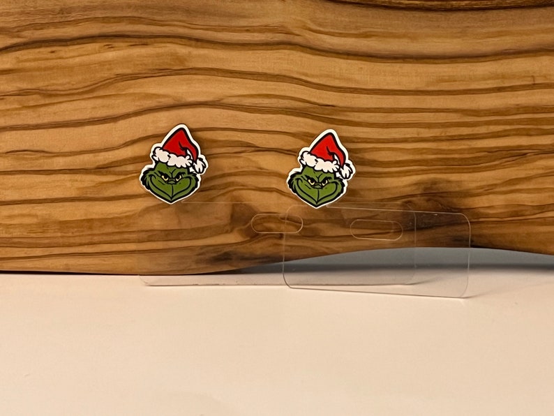 The Grinch Badge Buddy Topper ID Badge Accessories - Etsy