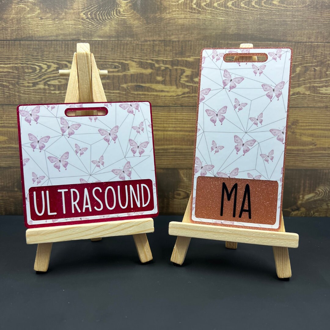 Custom Badge Buddy Pink Butterfly Badge Buddy Butterfly - Etsy