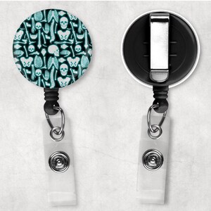 Custom Badge Buddy - Skeleton Badge Buddy - Xray Badge Buddy ...