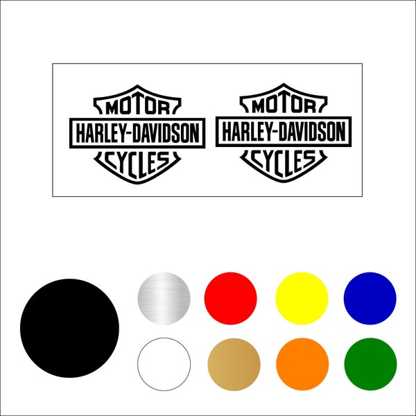 HARLEY DAVIDSON STICKERS - Etsy