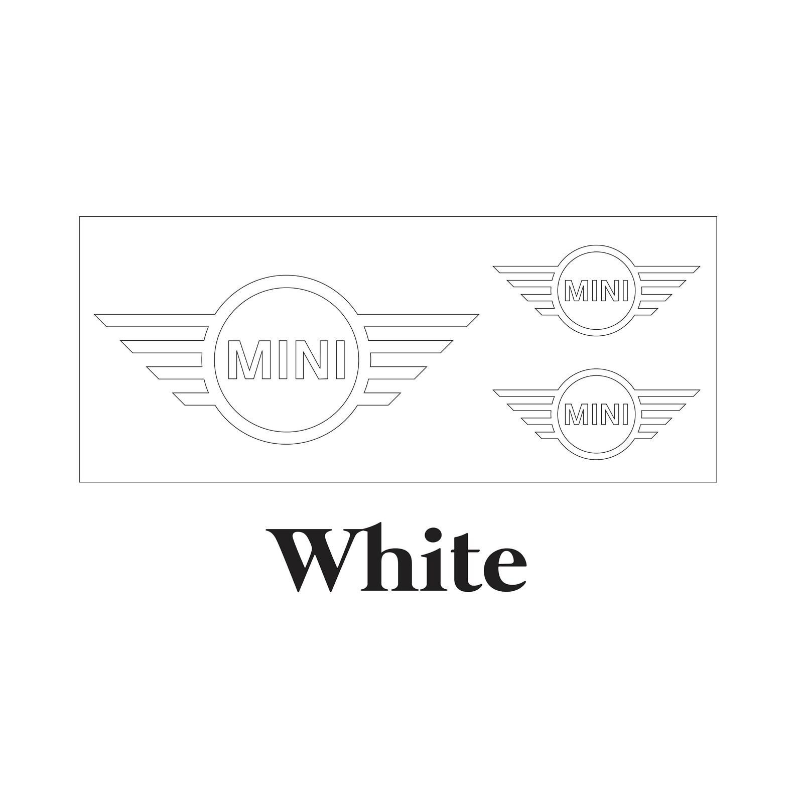 MINI COOPER Car Decals / Vinyl Sticker / Bumper Sticker - Etsy