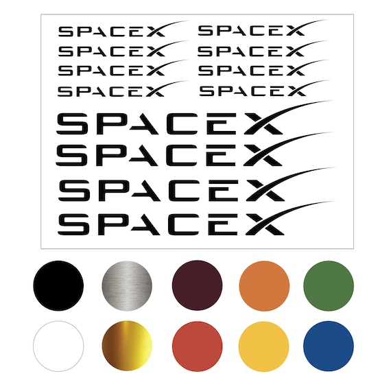 Spacex Decals