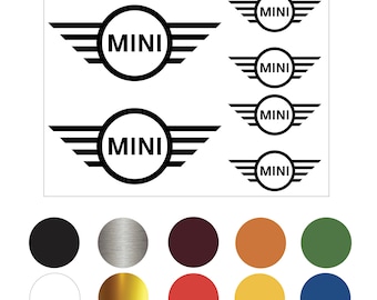 Mini Cooper Emblem Sticker - Etsy