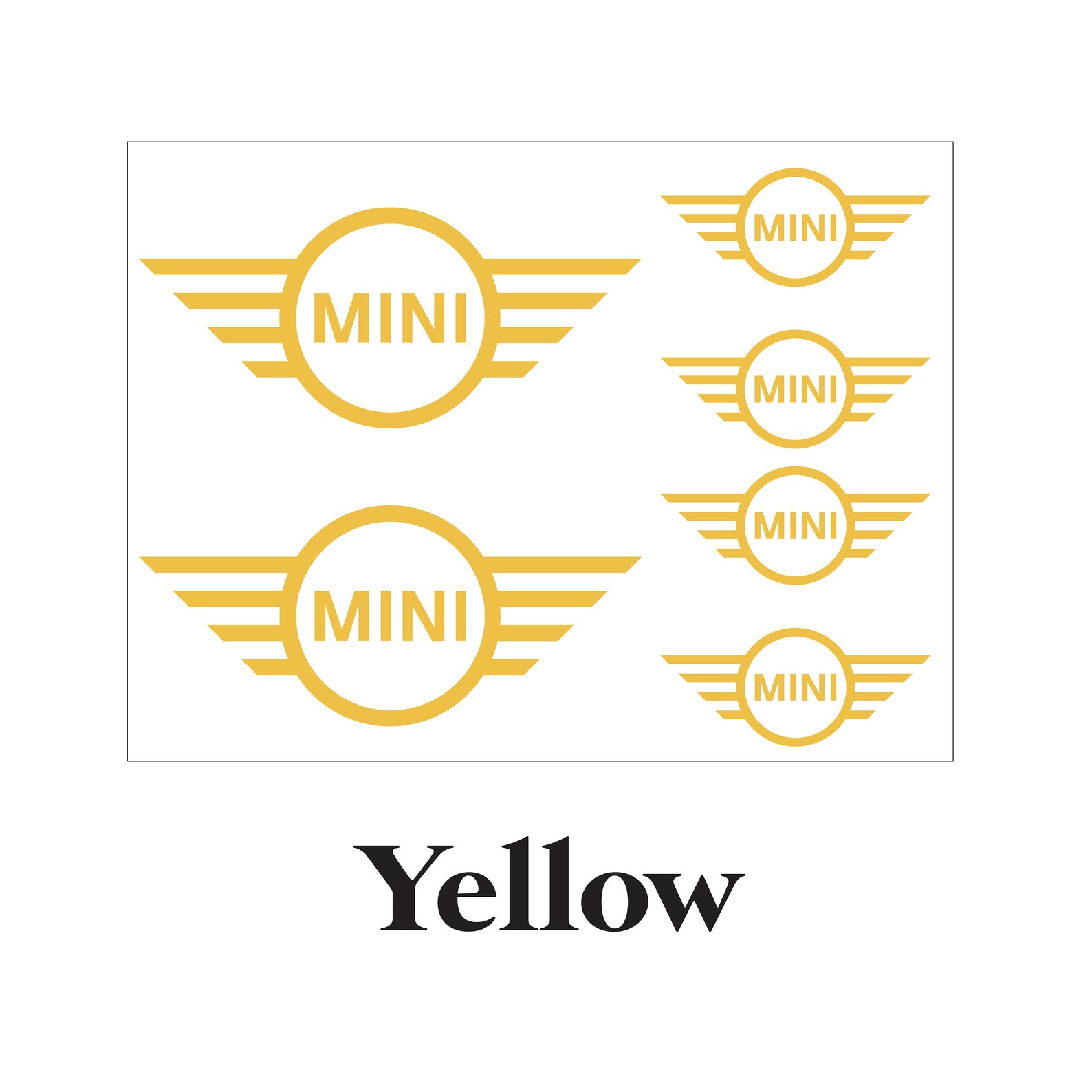 MINI COOPER Car Decals / Vinyl Sticker / Bumper Sticker - Etsy UK