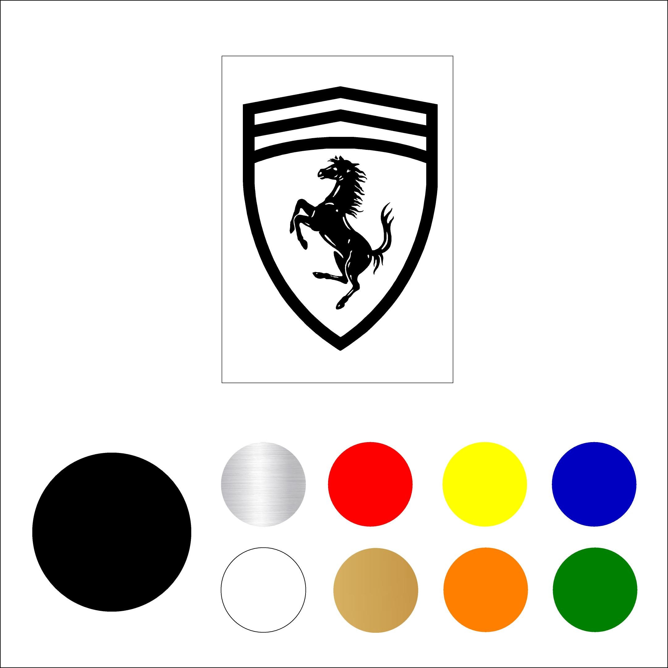 Ferrari Logo Drawing