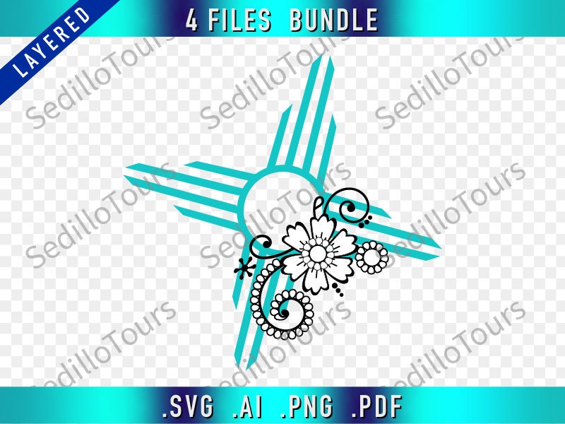 Zia with Flowers | Etsy