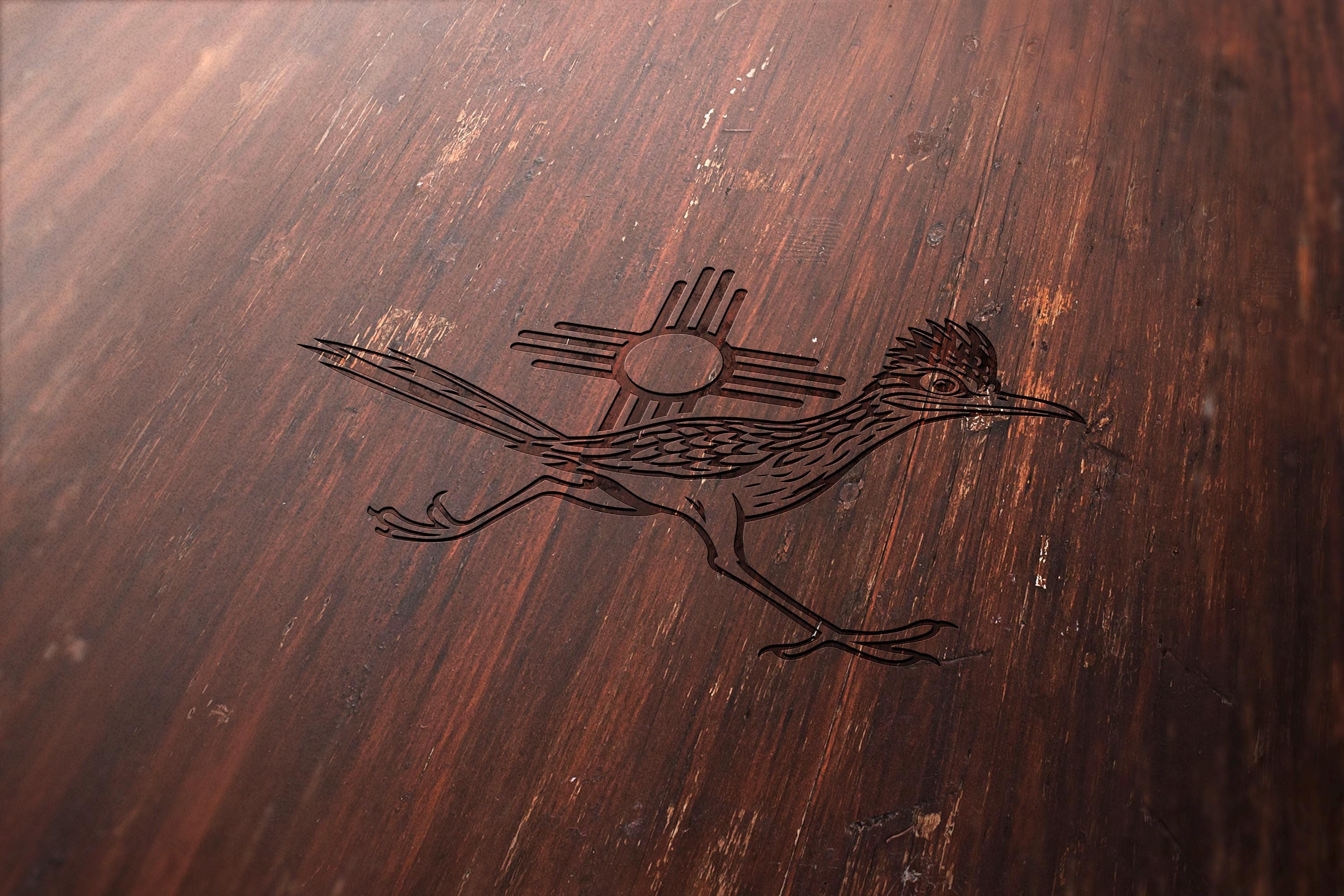 NM Roadrunner With Zia Digital Download, New Mexico, Svg,png, Laser Cut ...