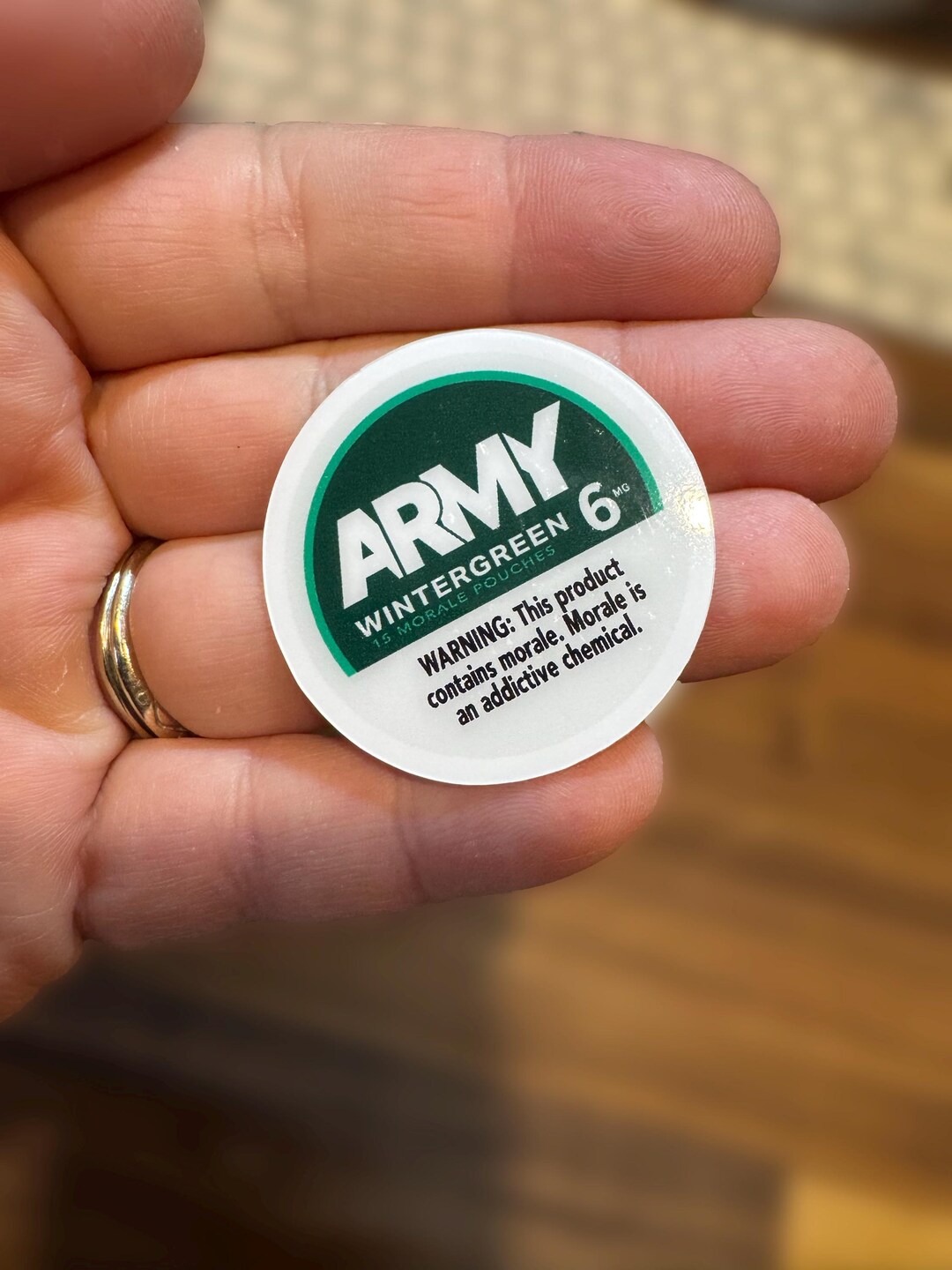 Army Morale Sticker, Waterproof Decal, Vinyl Decal, Laptop Hydro Flask ...