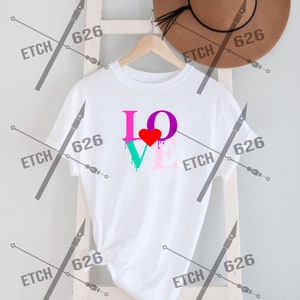 Love Drip , Multi Color Digital Download, 2 Files, Svg, Png, Cricut ...