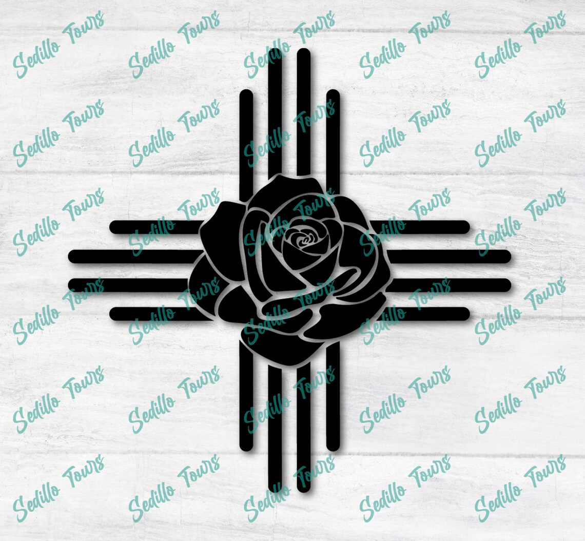 Zia Rose Digital Download Svg Ai Png Pdf Psd Laser Cut | Etsy