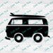 VW Bus With Surf Board Svg Png Digital Files Download - Etsy UK