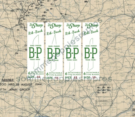 Scalpel Blade Display Empty Packets for Surgical Roll Small | Etsy