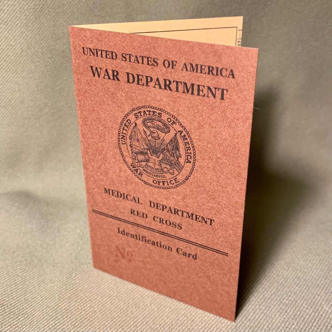 US Army Card Set for WW2 GI Reenactment Pocket Filler Film - Etsy
