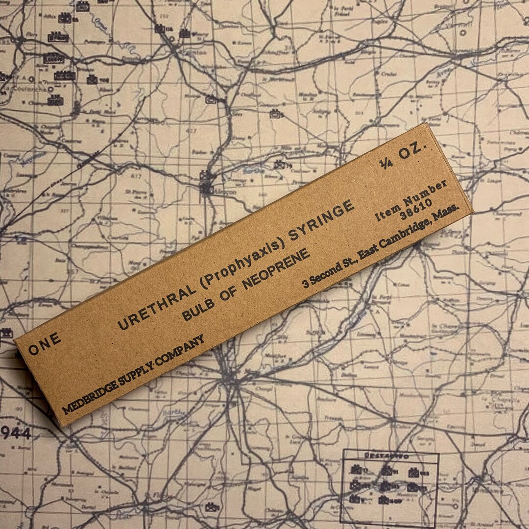 Prophylactic Syringe Box for WW2 US Medical Kit Vehicle - Etsy