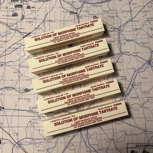 WW2 Film Prop Medic Set Boxes for US Reenactment for Vintage - Etsy