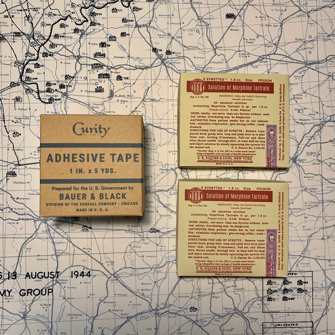 WW2 Medical Set for US Paratrooper Airborne Medic WW2 - Etsy