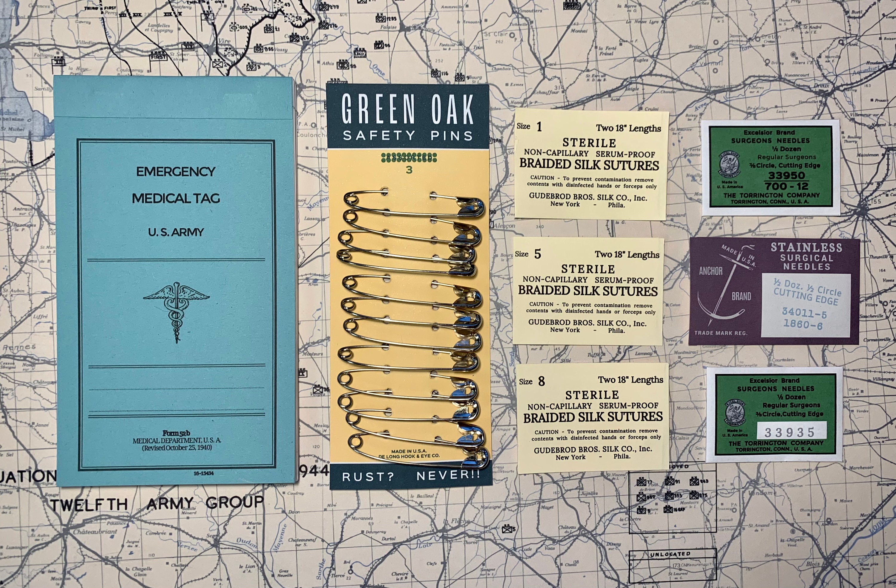 WW2 Medical Set for US Paratrooper Airborne Medic WW2 - Etsy