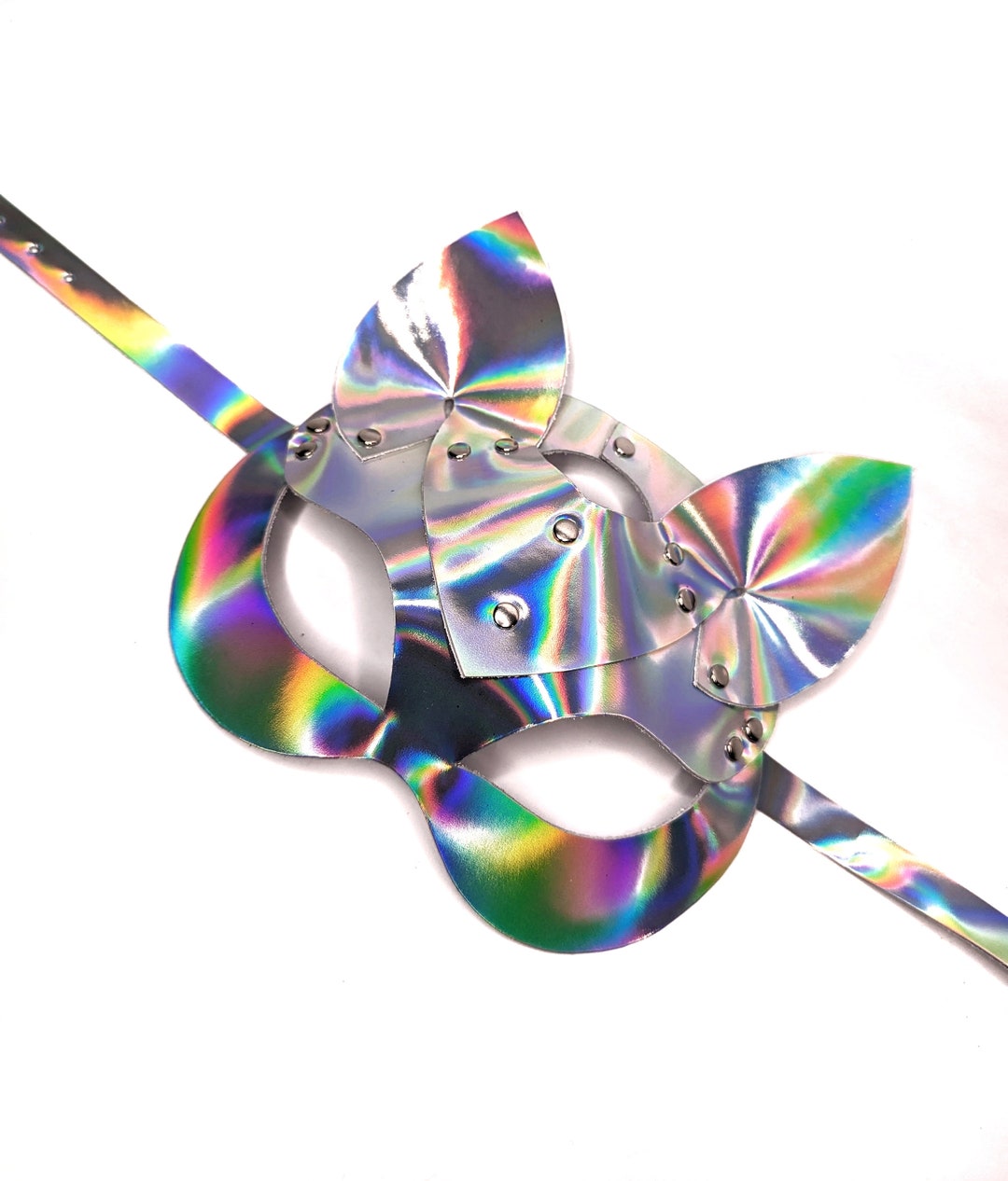 Leather Cat Mask, Cosplay Mask, Catwomen Costume Mask - Etsy