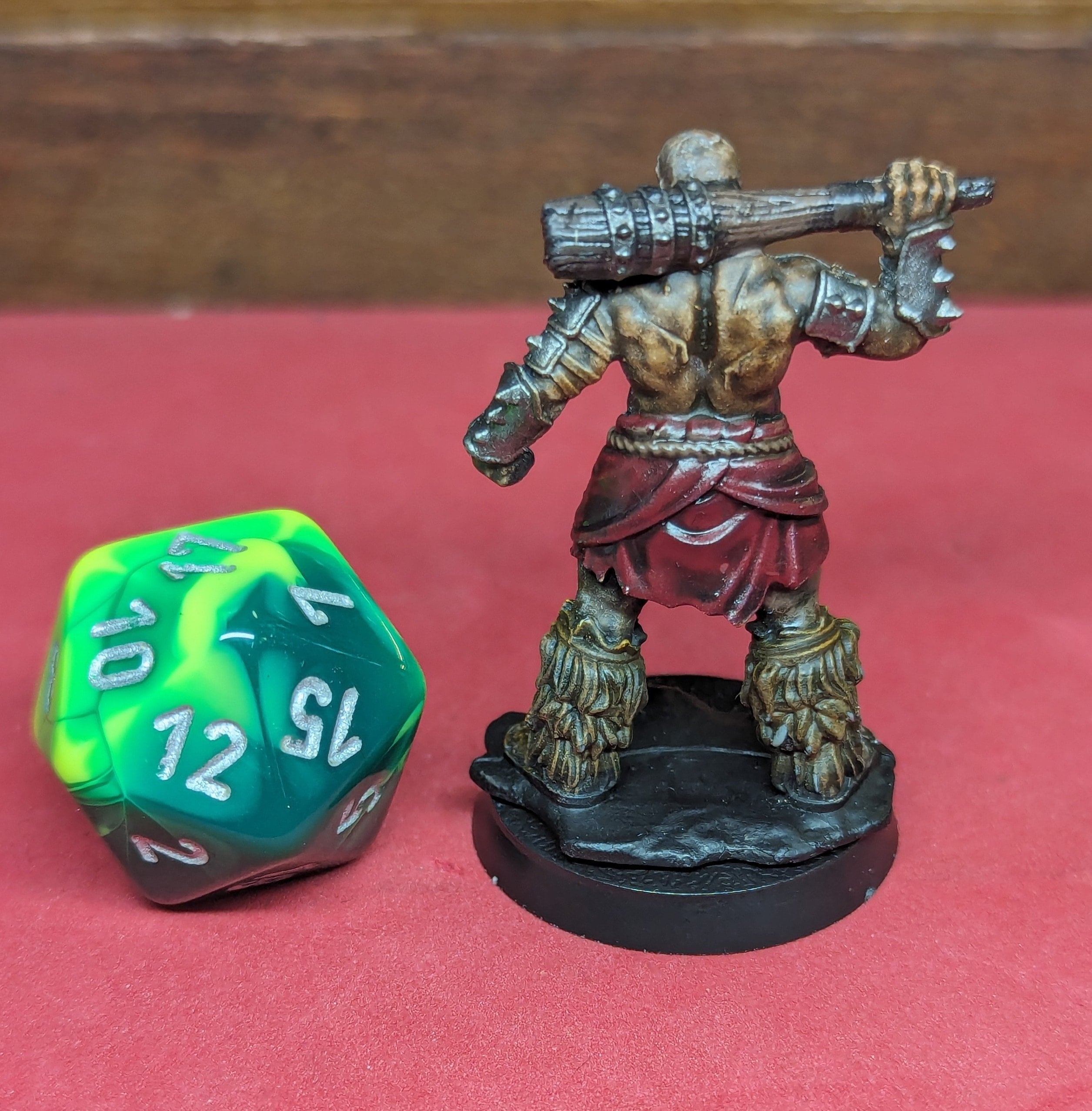 Hand Painted Human Barbarian Miniature Dungeons and Dragons - Etsy