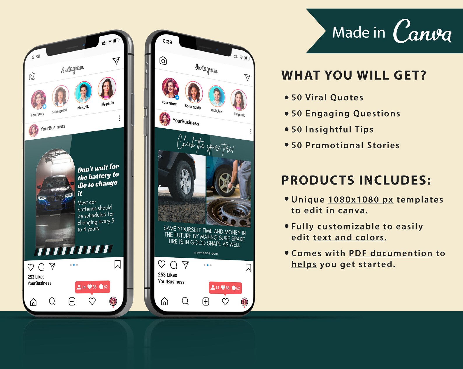 200 Car Repair Shop Templates, Auto Repair Shop Templates for Social ...