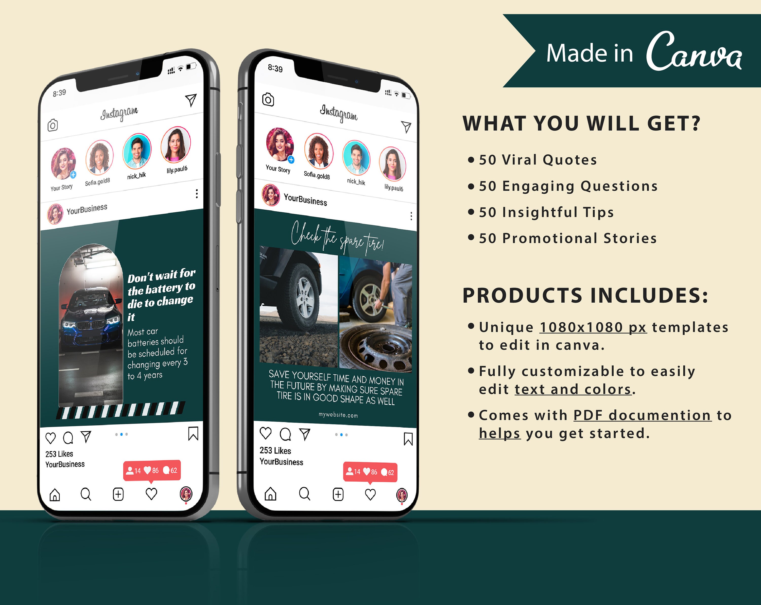 200 Car Repair Shop Templates, Auto Repair Shop Templates for Social ...