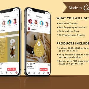 200 Essential Oils Templates for Social Media, Essential Oils Quotes ...