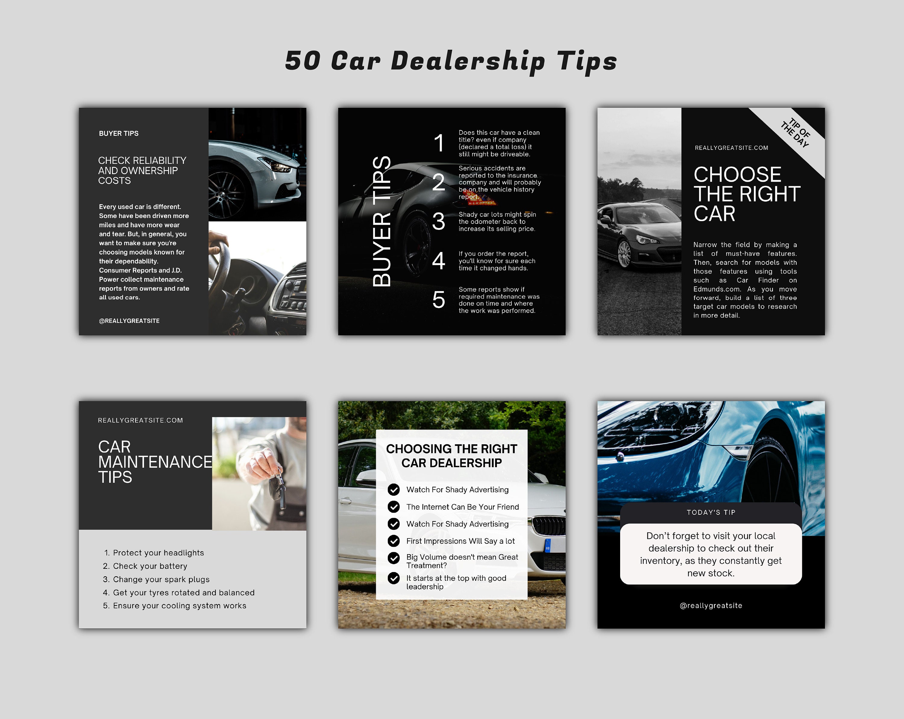 200 Car Dealership Templates for Social Media - Etsy