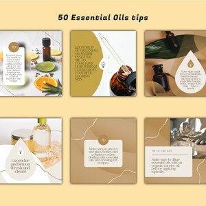 200 Essential Oils Templates for Social Media, Essential Oils Quotes ...