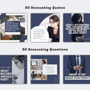 250 Accounting Templates for Social Media, CPA, Tax Advisor, Bookkeeper ...