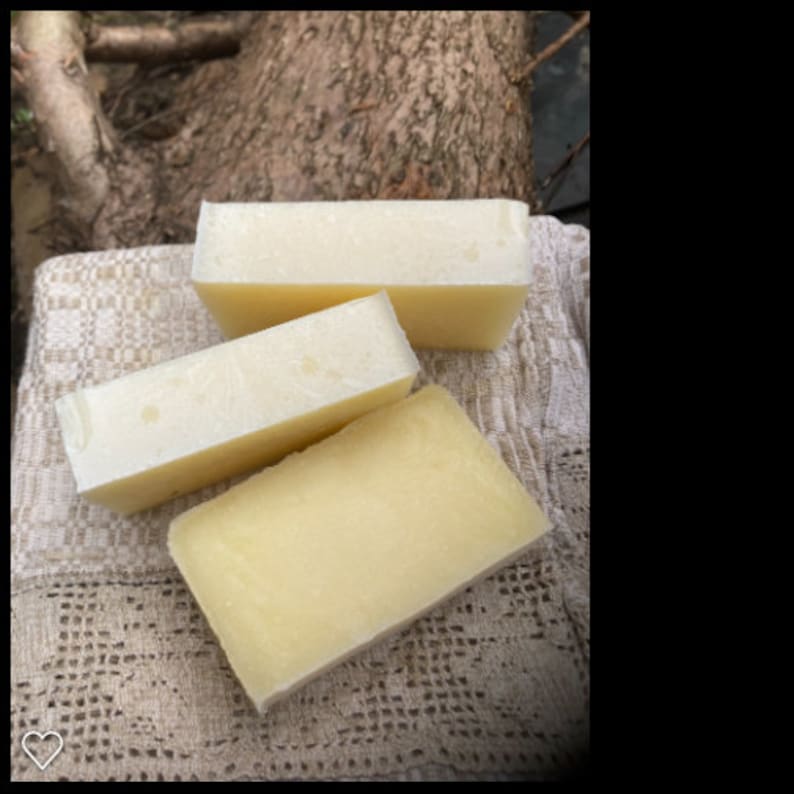 100 Grass Fed Beef Tallow Soap Unscented Pure Old Fashioned