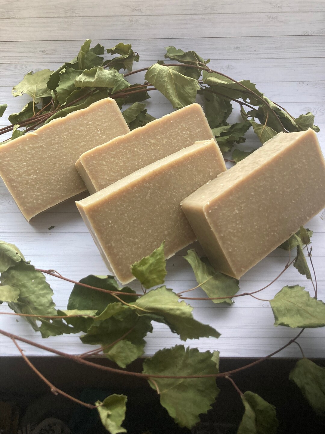 Birch Tar -Tallow Soap/Shaving Soap/Shampoo Bar/ Pr0blem@tic skin ...